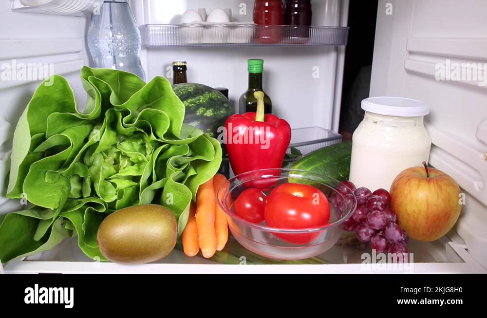 Inside full fridge Stock Videos & Footage - HD and 4K Video Clips - Alamy