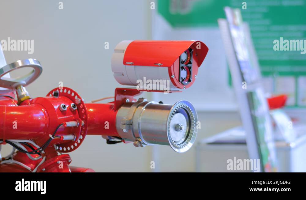 Automatic Fire Alarm Detection System With Spotting Infrared Cctv