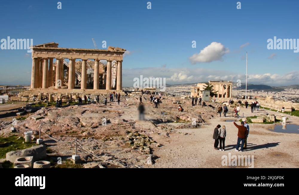 Caryatids of erechtheion porch Stock Videos & Footage - HD and 4K Video ...