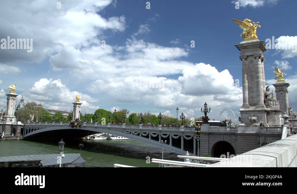 Pont alexandre iii bridge sculptures Stock Videos & Footage - HD and 4K ...