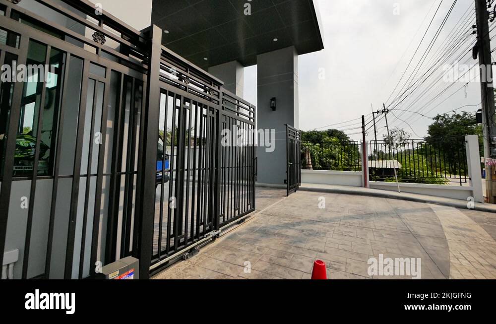 Security Automatic Key Card Access Gate Stock Video Footage - Alamy