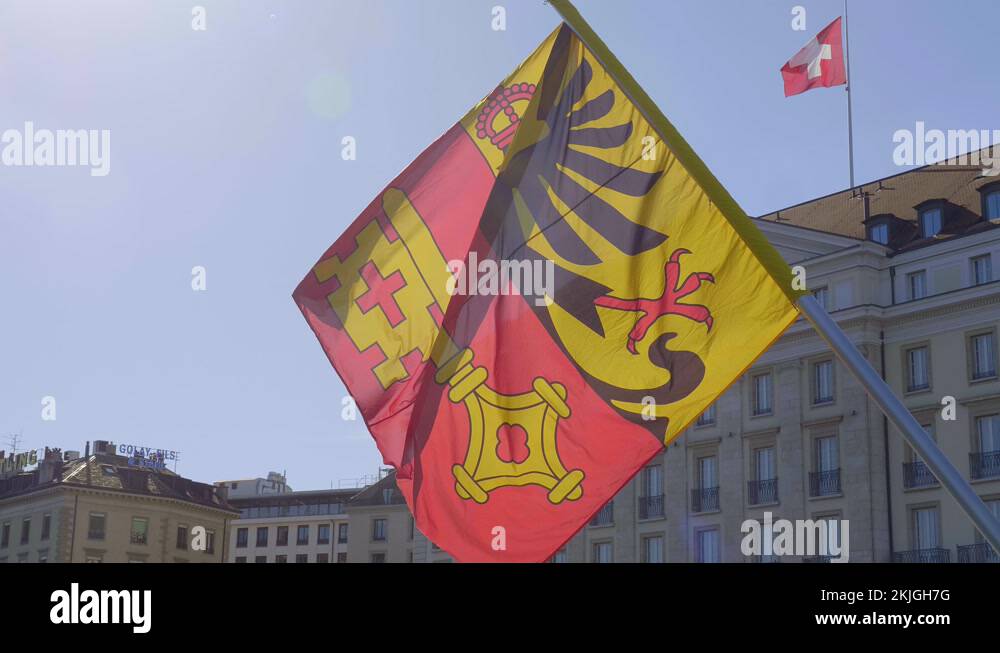 Swiss flags geneve Stock Videos & Footage - HD and 4K Video Clips - Alamy