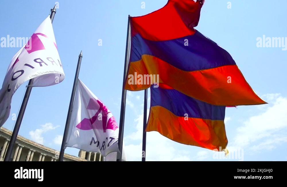 Yerevan city flag Stock Videos & Footage - HD and 4K Video Clips - Alamy