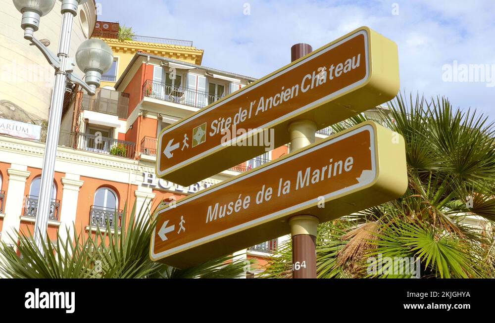 Road signs nice france Stock Videos & Footage - HD and 4K Video Clips ...