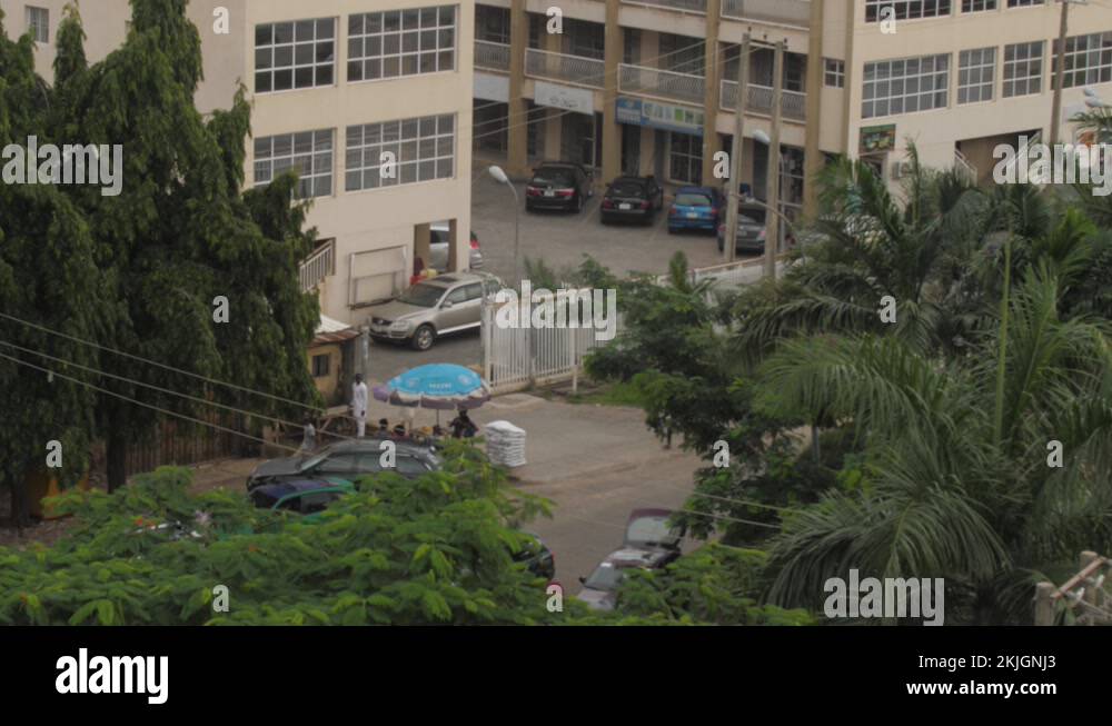Top view aerial photo of fct Abuja with development buildings Stock ...