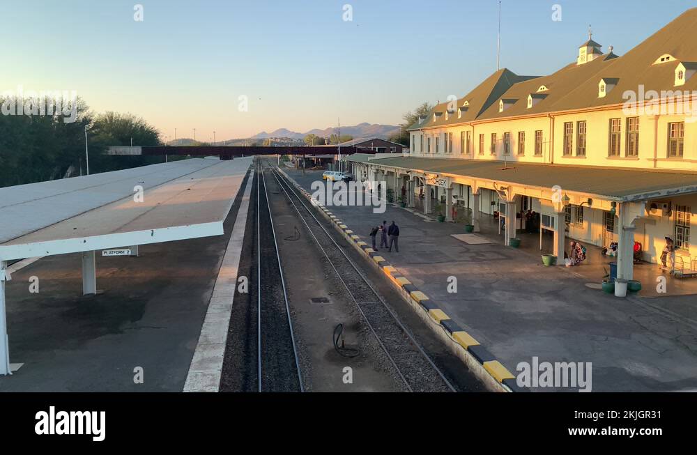 4K video of Windhoek railway station in Namibia Stock Video Footage - Alamy