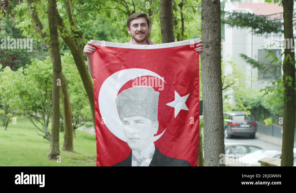 Turkish flag portrait ataturk Stock Videos & Footage - HD and 4K Video ...