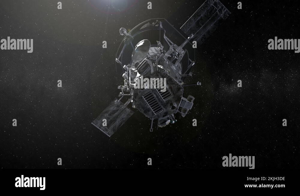 Flight automatic interplanetary station Stock Videos & Footage - HD and ...