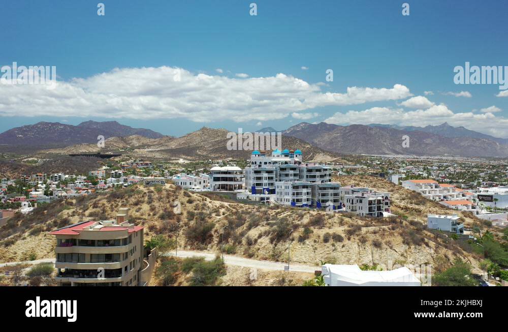 LOS CABOS MEXICO-2020: Mountain Side Hotel And Building Built Atop ...