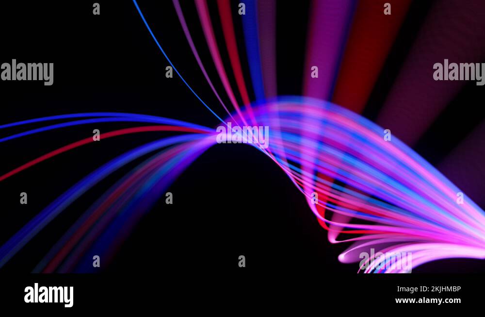 Light flow bg in 4k. Abstract looped background with light trails ...