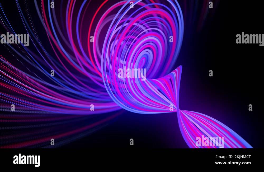 Light flow bg in 4k. Abstract looped background with light trails ...