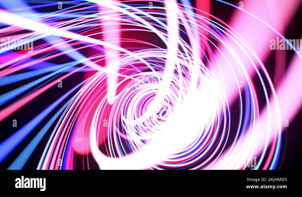 Light flow bg in 4k. Abstract looped background with light trails ...