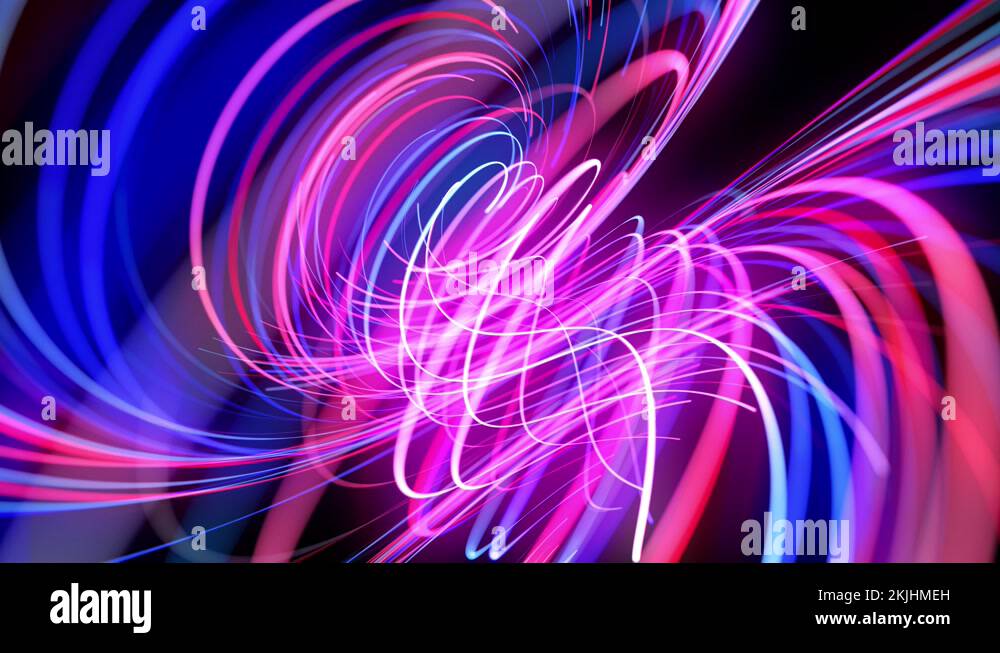 Light flow bg in 4k. Abstract looped background with light trails ...