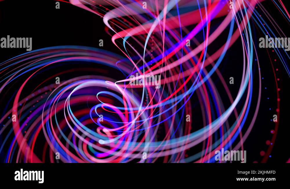 Light flow bg in 4k. Abstract looped background with light trails ...