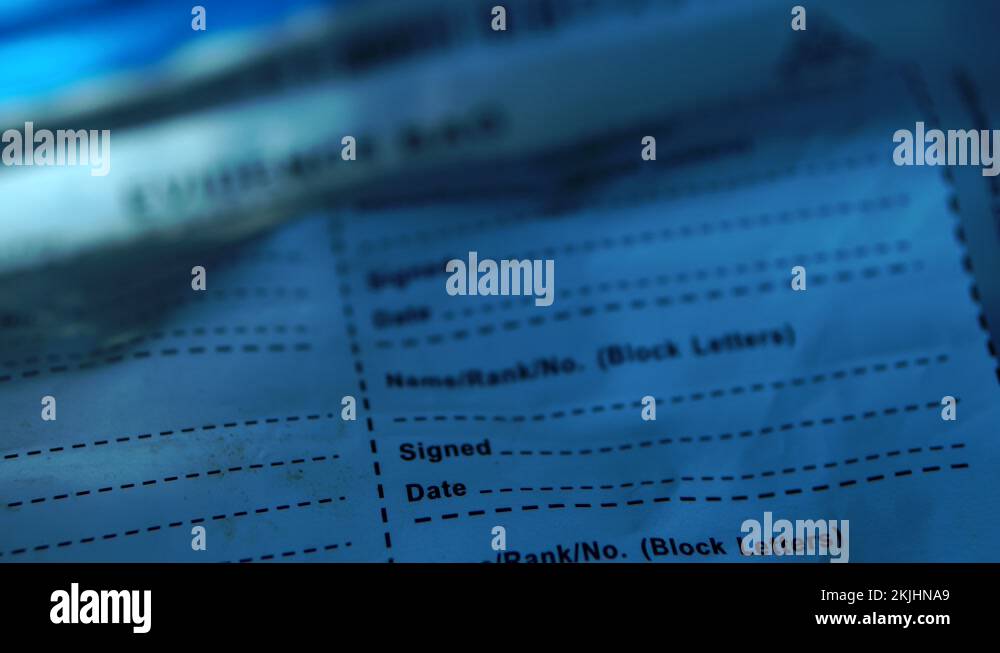 Cinematic Police Evidence Bag At Crime Scene, CSI 4K Stock Video ...