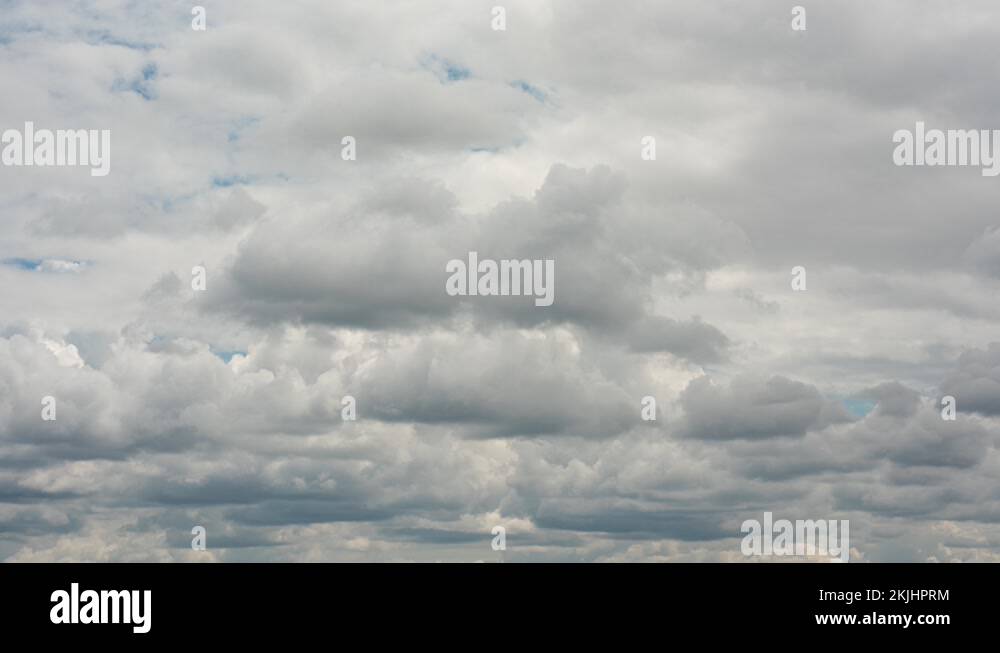 Sky timelapse with white clouds building motions. Slow moving clouds. 4K cloudsc Stock Video ...