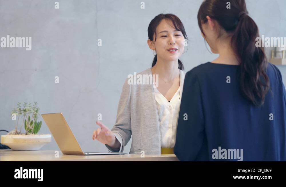 Chinese woman hotel receptionist Stock Videos & Footage - HD and 4K ...