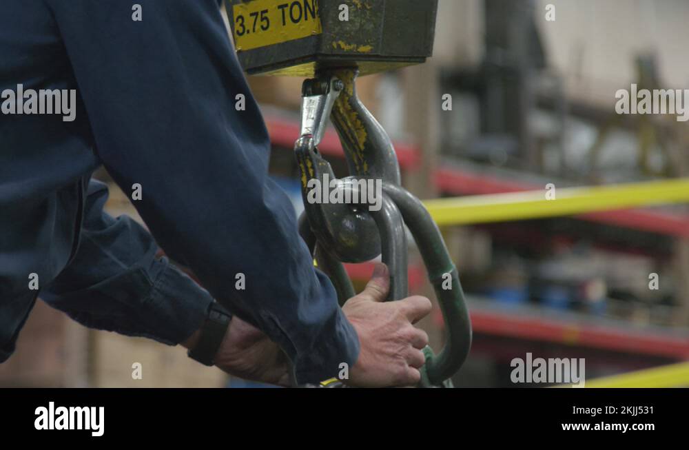 Crane chain hoist worker Stock Videos & Footage - HD and 4K Video Clips ...