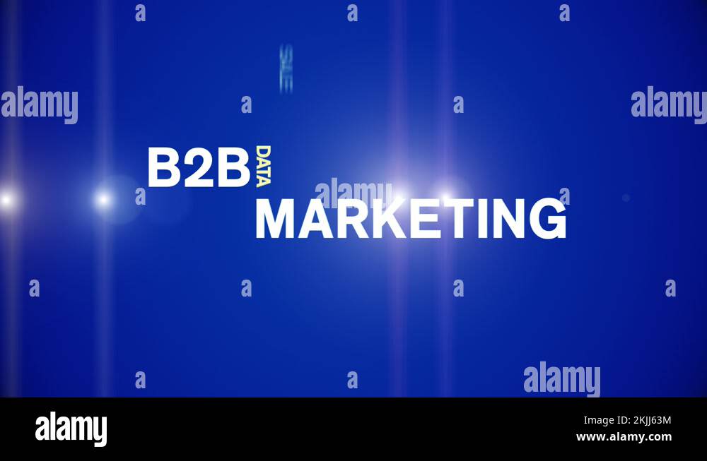 B2B Marketing Animated Tag Word Cloud,Text Design Animation seamless ...