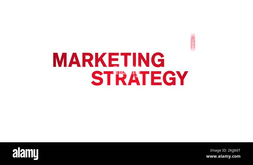 Marketing Strategy Animated Tag Word Cloud,Text Design Animation ...