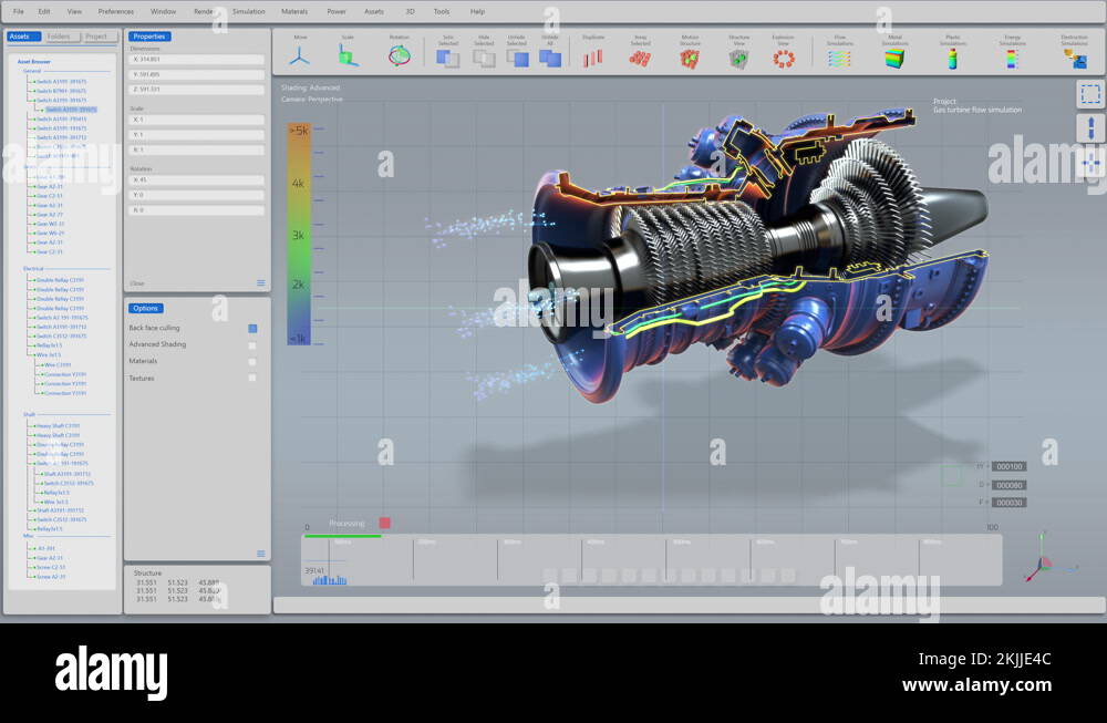 3d cad engine Stock Videos & Footage - HD and 4K Video Clips - Alamy