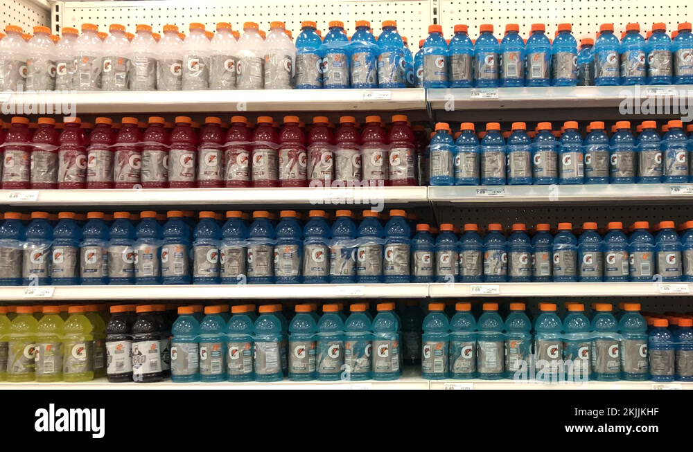 Gatorade store display Stock Videos & Footage - HD and 4K Video Clips ...