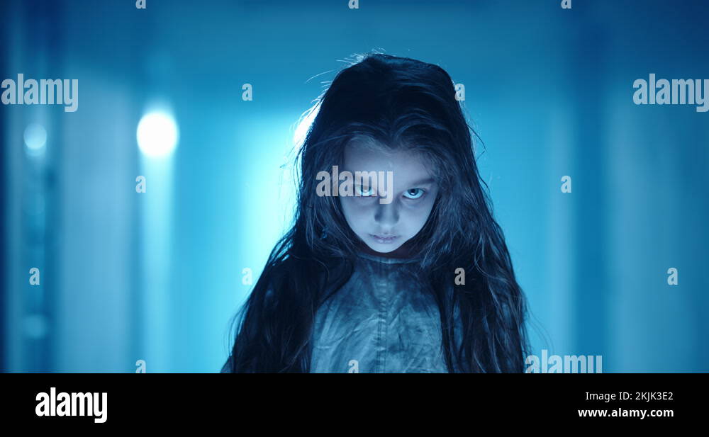 Scary looking girl possessed demon Stock Videos & Footage - HD and 4K ...