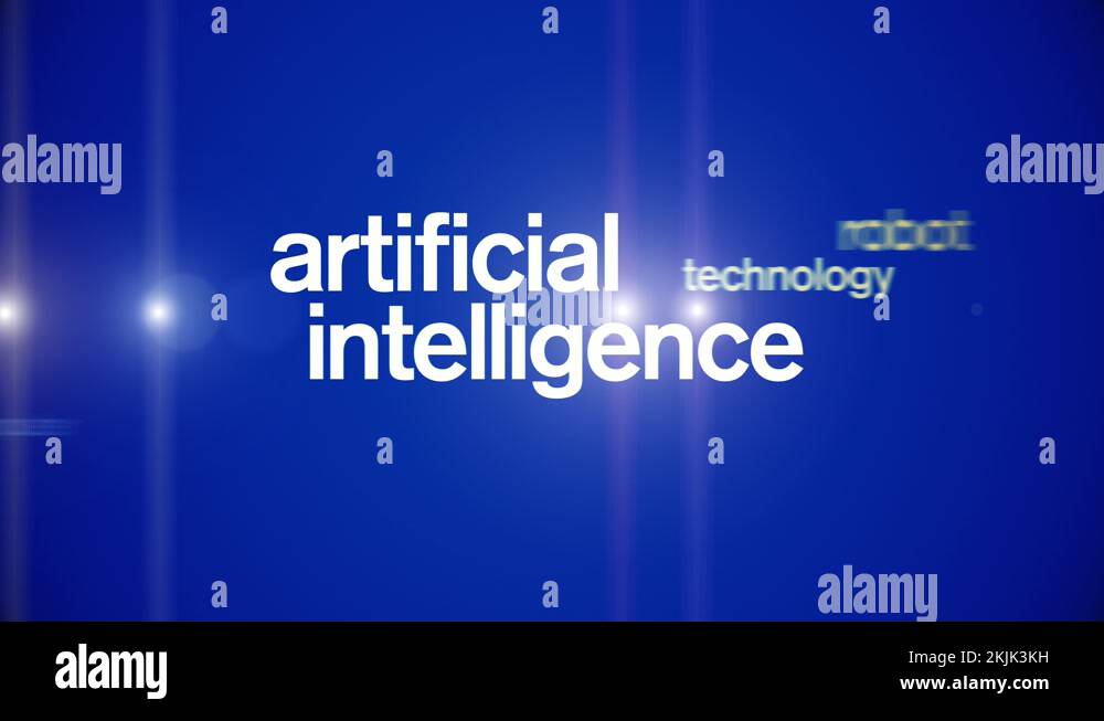 4k artificial intelligence Animated Tag AI Word Cloud,Text Design ...