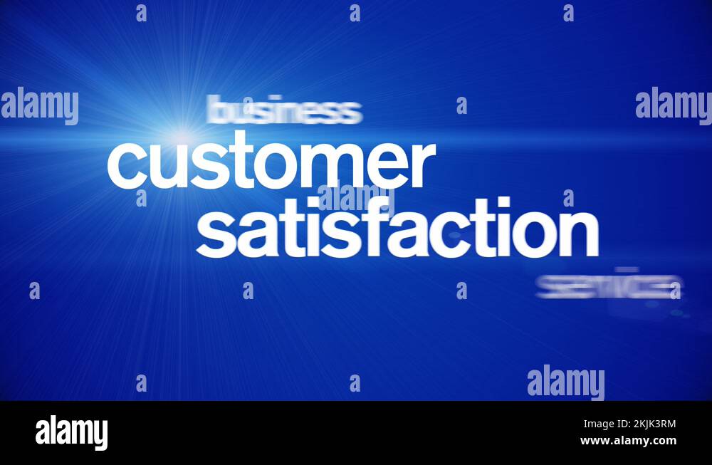 4k Customer Satisfaction Animated Word Cloud,Text Design Animation ...