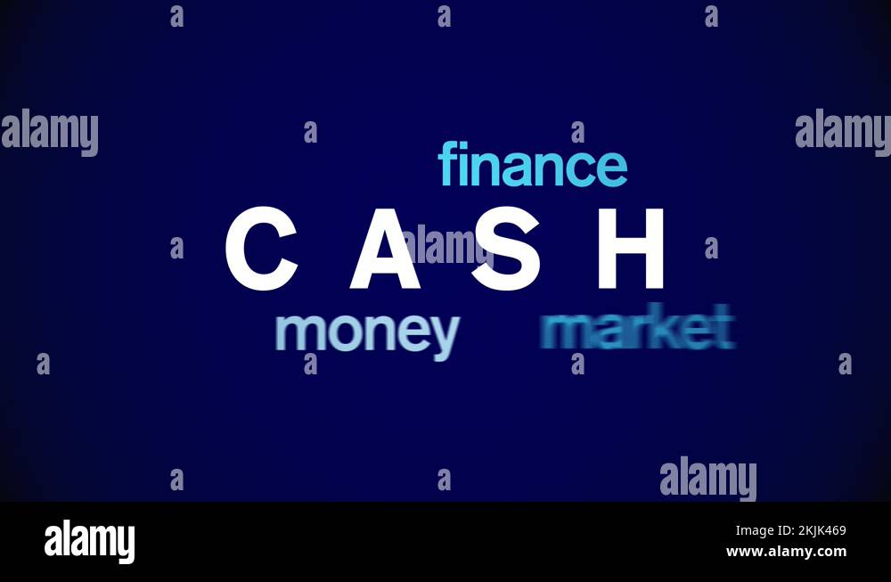 4k Cash Animated Tag Word Cloud,Text Design Animation typography ...