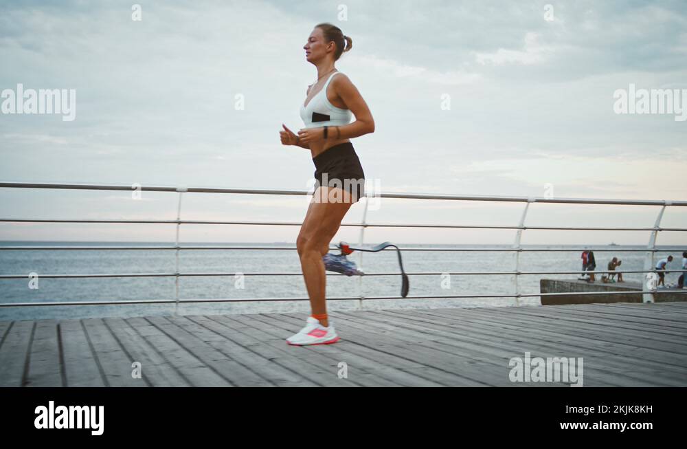 Young girl running on pier Stock Videos & Footage - HD and 4K Video ...