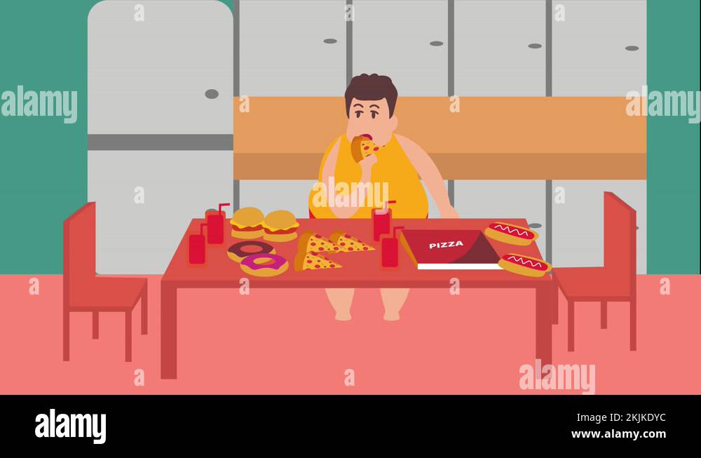 Gluttony cartoon Stock Videos & Footage - HD and 4K Video Clips - Alamy