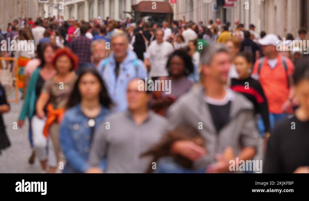 Pedestrian area thoroughfare Stock Videos & Footage - HD and 4K Video ...