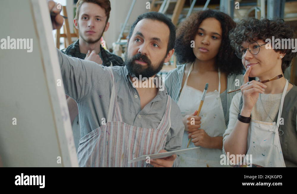 Artist middle group Stock Videos & Footage - HD and 4K Video Clips - Alamy
