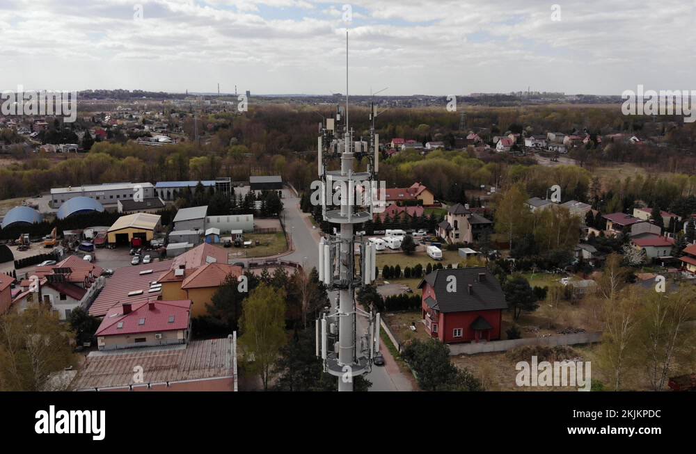 5g network mast Stock Video Footage - Alamy