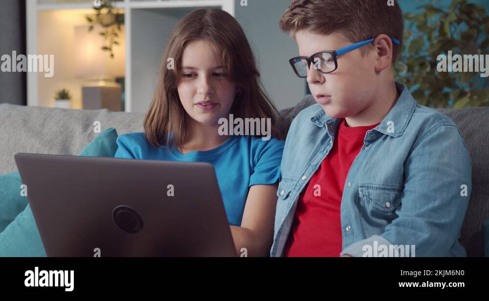 Kids looking computer screen Stock Videos & Footage - HD and 4K Video ...