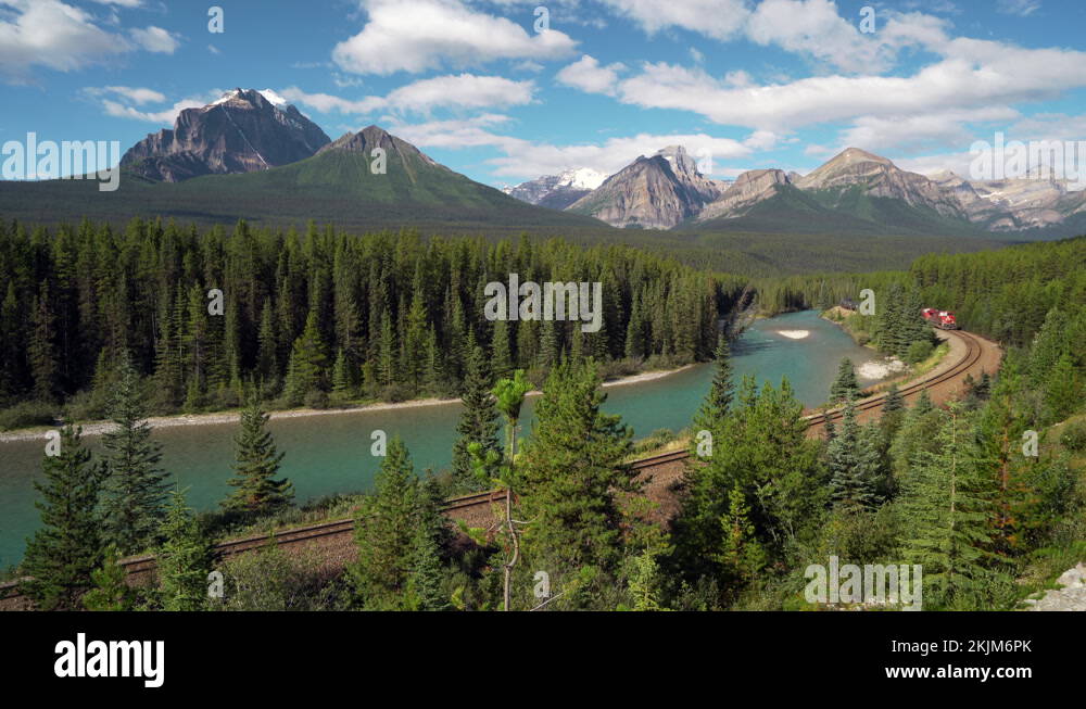 Freight train morants curve banff Stock Videos & Footage - HD and 4K ...