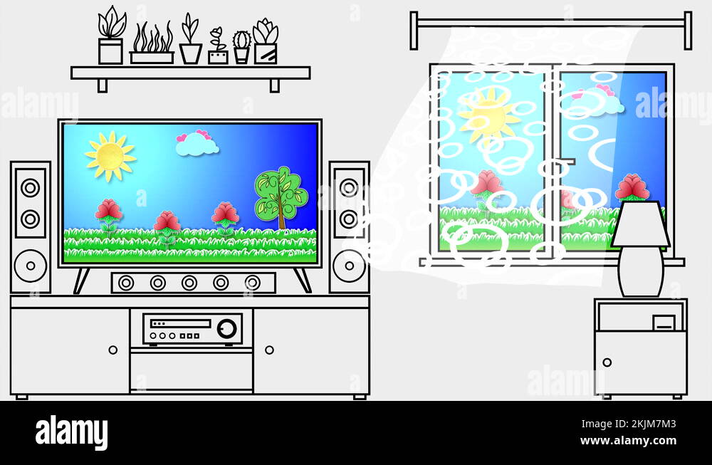 Tv room top view Stock Videos & Footage - HD and 4K Video Clips - Alamy