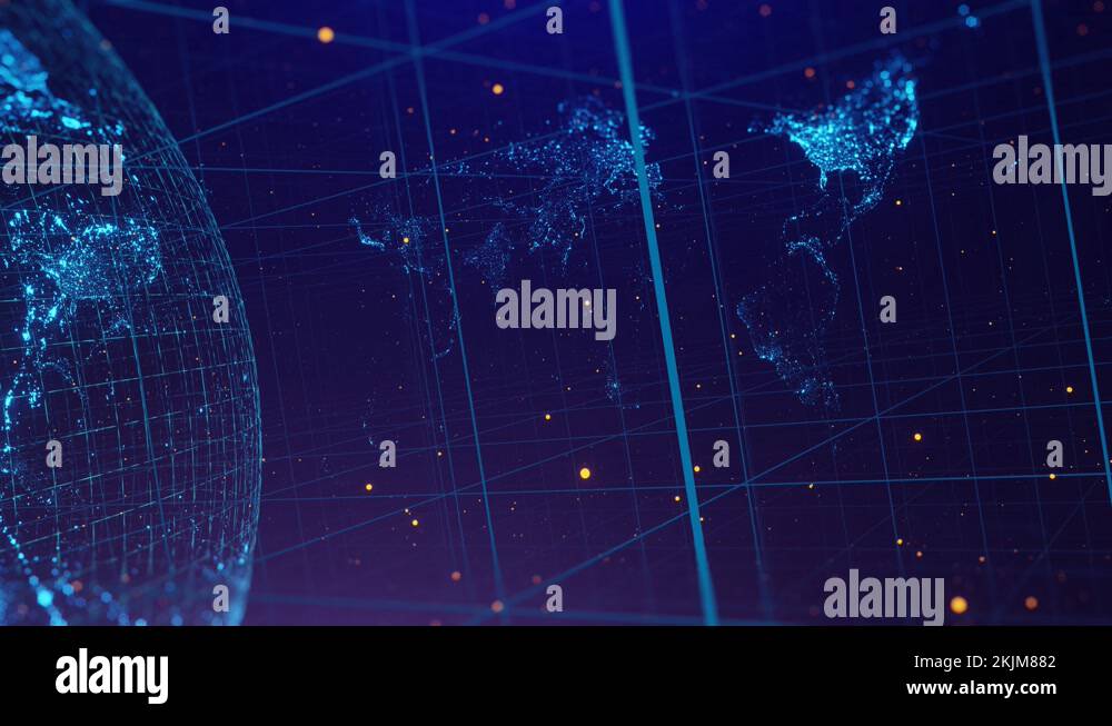 Earth map abstract Stock Videos & Footage - HD and 4K Video Clips - Alamy