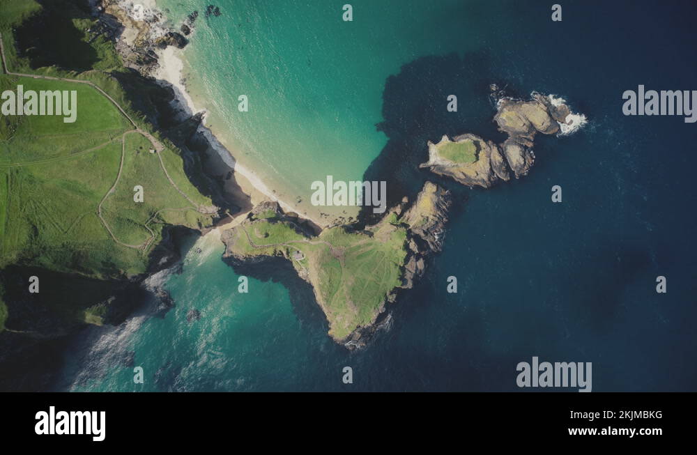 Carrick a rede rope bridge carrick island Stock Videos & Footage - HD ...