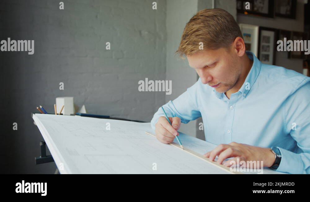 Engineer drawing Stock Videos & Footage - HD and 4K Video Clips - Alamy