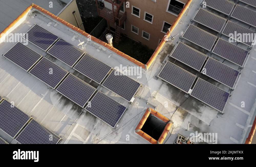 Rooftop solar panels Stock Videos & Footage - HD and 4K Video Clips - Alamy