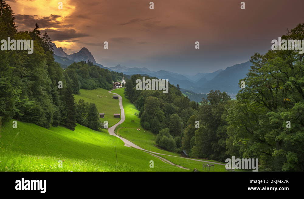 Garmisch bavarian alps bavaria Stock Videos & Footage - HD and 4K Video ...