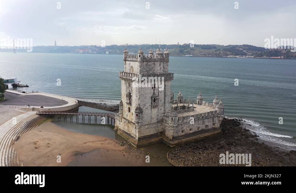 The belem tower torre de belem Stock Videos & Footage - HD and 4K Video ...