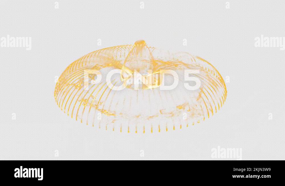 Sci Fi Energy Field On Transparent Background Stock Video Footage - Alamy