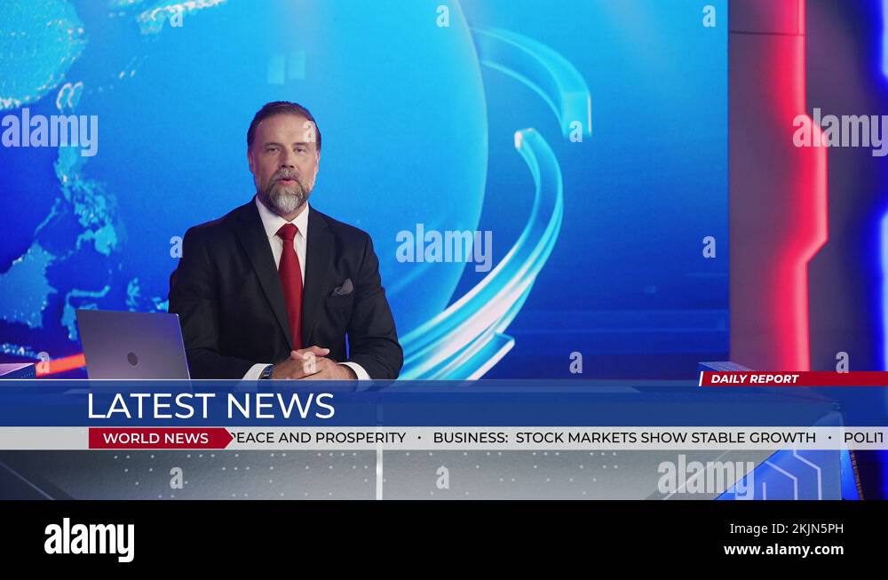 Newscaster studio Stock Videos & Footage - HD and 4K Video Clips - Alamy