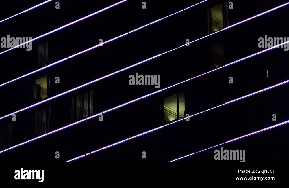 Horizontal color colour nighttime outside outdoors Stock Videos ...