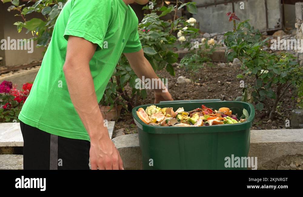 Green kitchen waste Stock Videos & Footage - HD and 4K Video Clips - Alamy