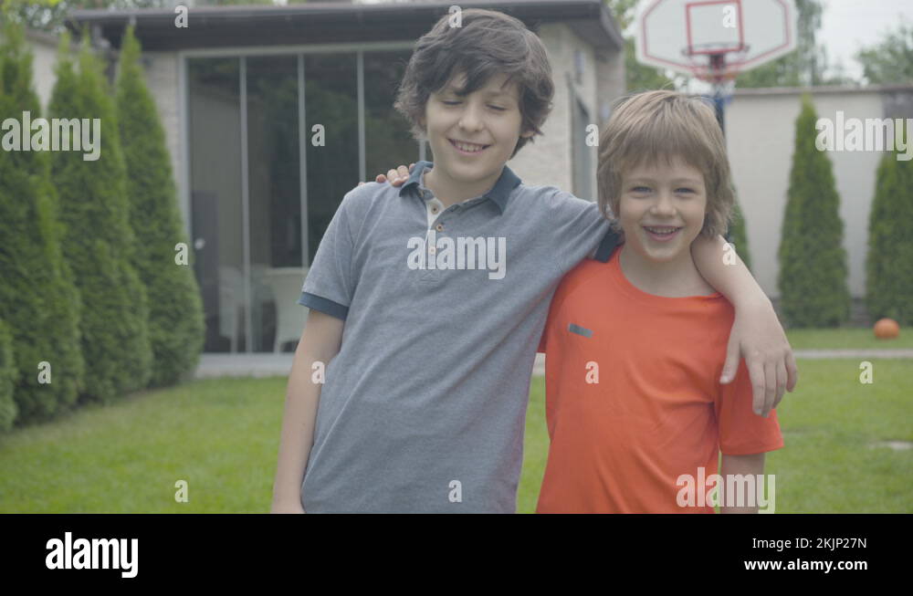 Two brothers posing outdoors Stock Videos & Footage - HD and 4K Video ...