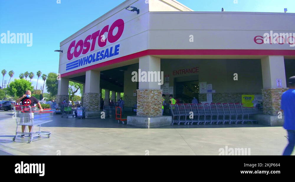 Costco wholesale warehouse sign Stock Videos & Footage - HD and 4K ...